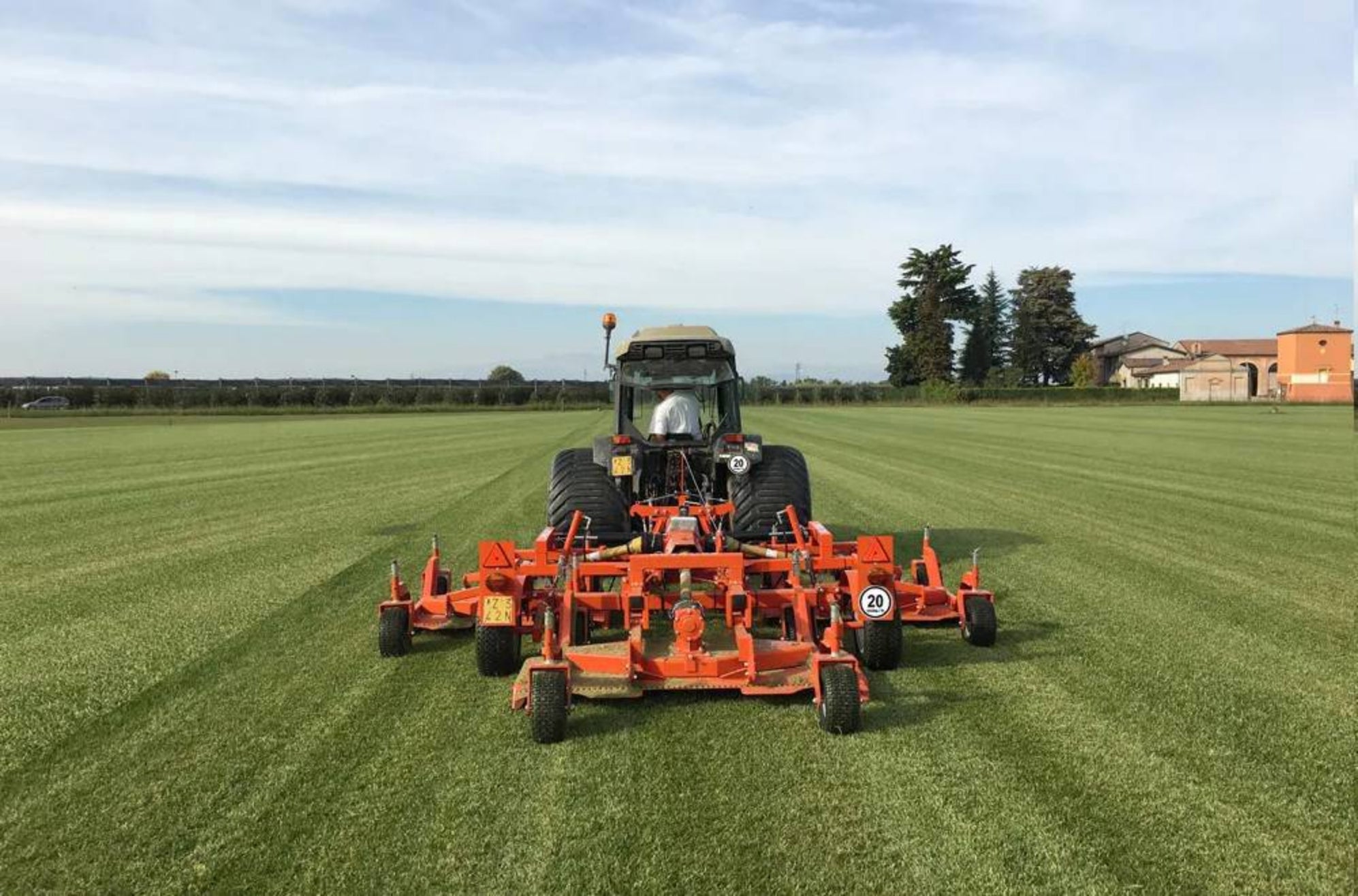 BEFCO Cyclone Super-Flex Gang Grooming Mowers — Graneer